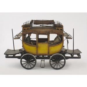 20th Century American Country Style "Dewitt Clinton Train Coach ...