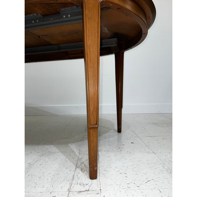 Mid 20th Century Mount Airy Dining Room Table and 6 Chairs John Stuart ...