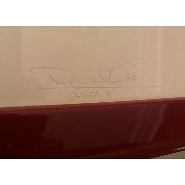 Vintage 1980s Peter Kitchell Abstract Lithographs “Shasta A” and ...