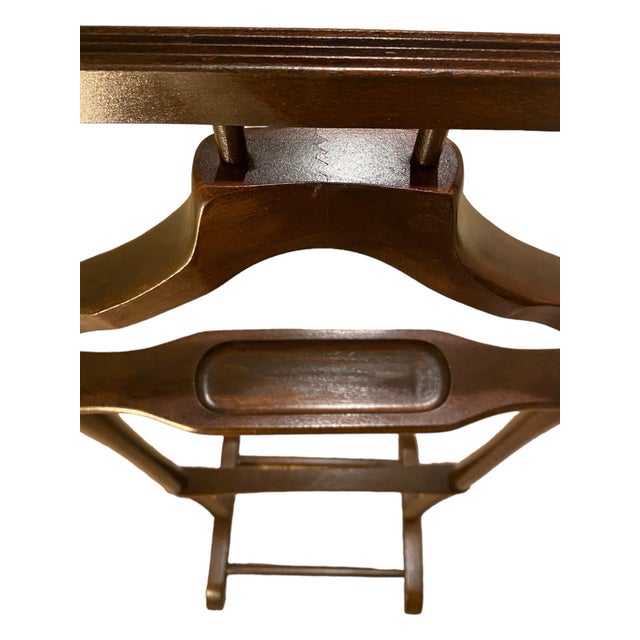 1960s Solid Mahogany Butler/Valet Stand | Chairish