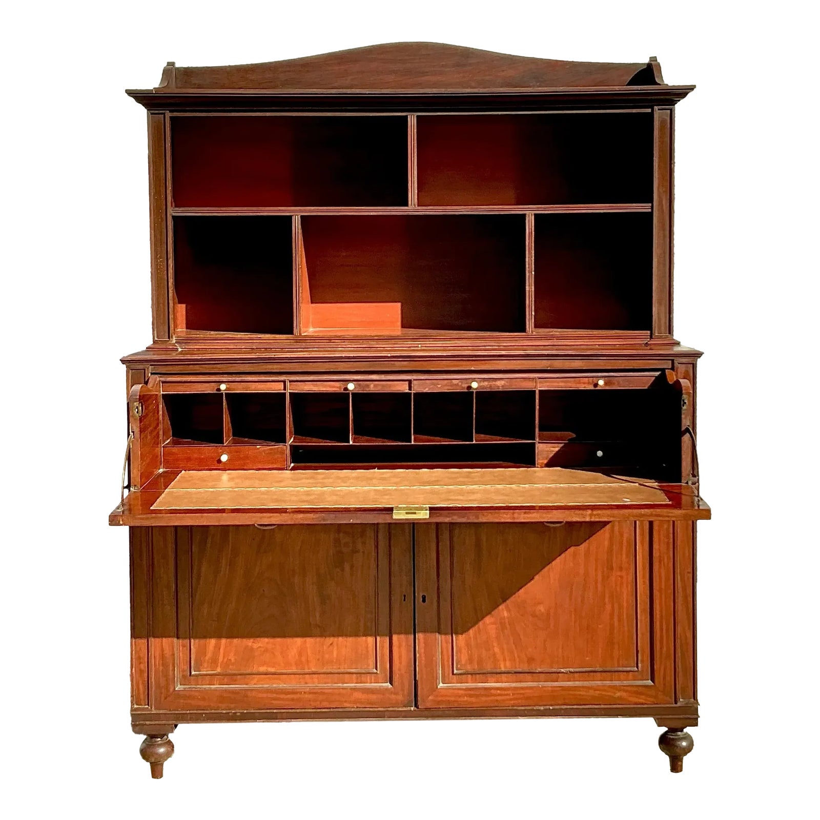 Traditional 19th Century Butlers Desk | Chairish