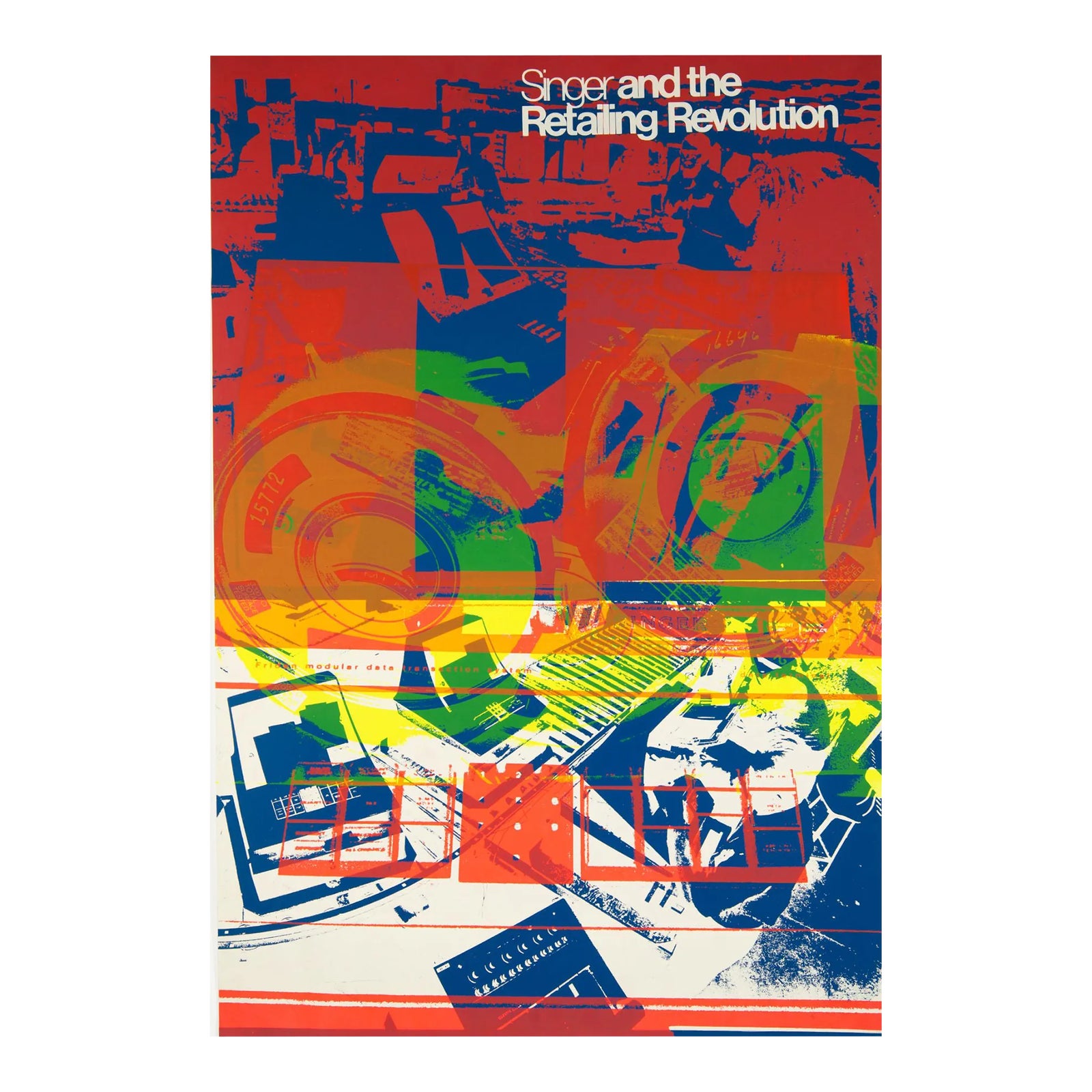 Peter Gee “Singer and the Retailing Revolution” Serigraph Print | Chairish