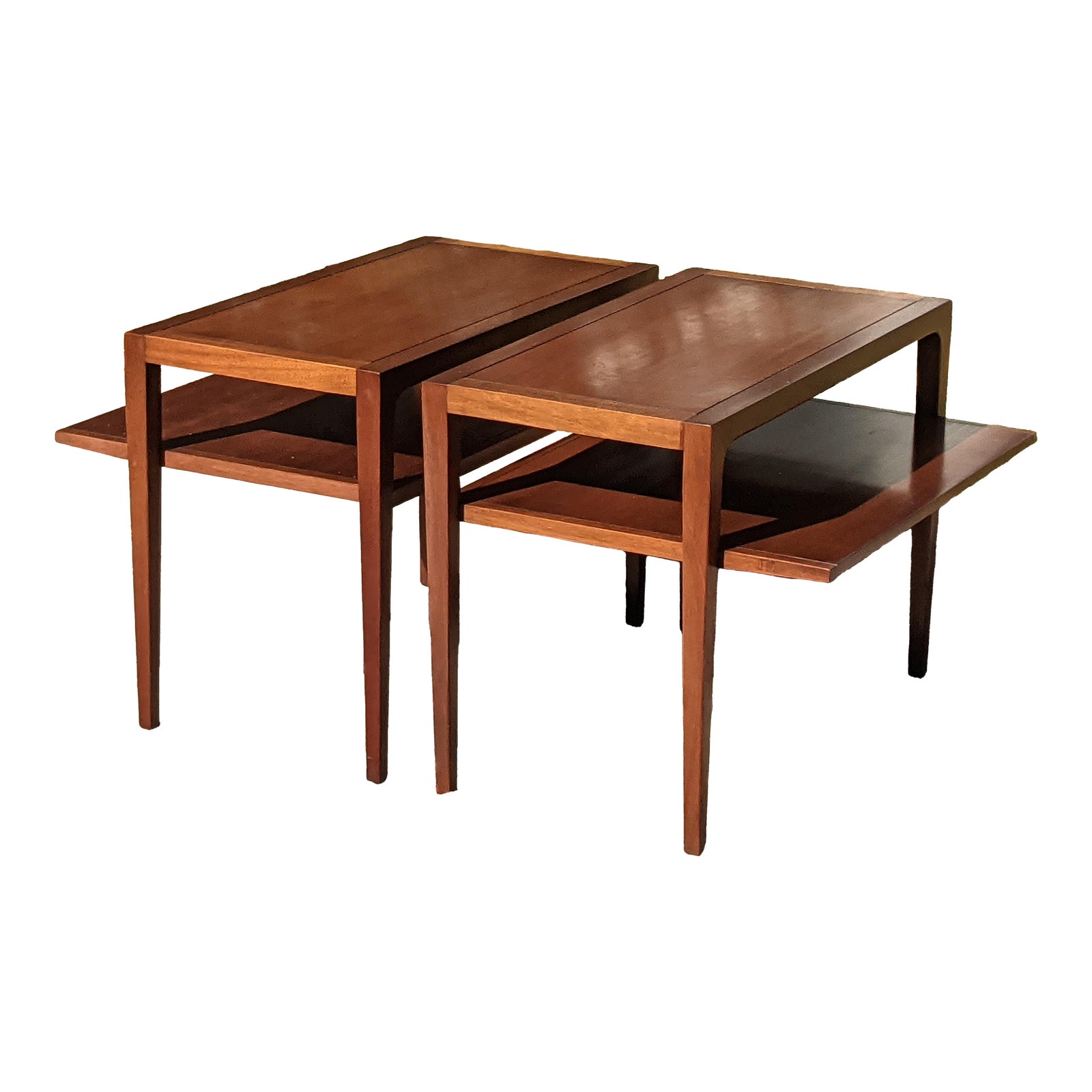 Mid 20th Century Drexel Counterpoint End Tables - a Pair | Chairish