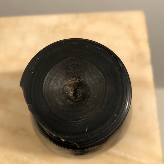 Antique Ethiopian Hand Turned Horn Drinking Cup/ Beaker (Wanche) | Chairish