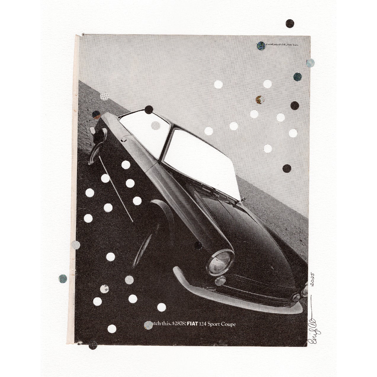 Ad 01, 2025 Original Collage by Emily Hoerdemann | Chairish