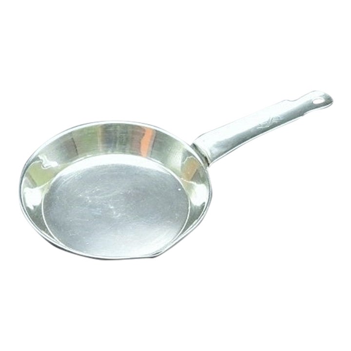 Antique Sterling Silver Miniature Frying Pan Skillet Frank W, Smith ...