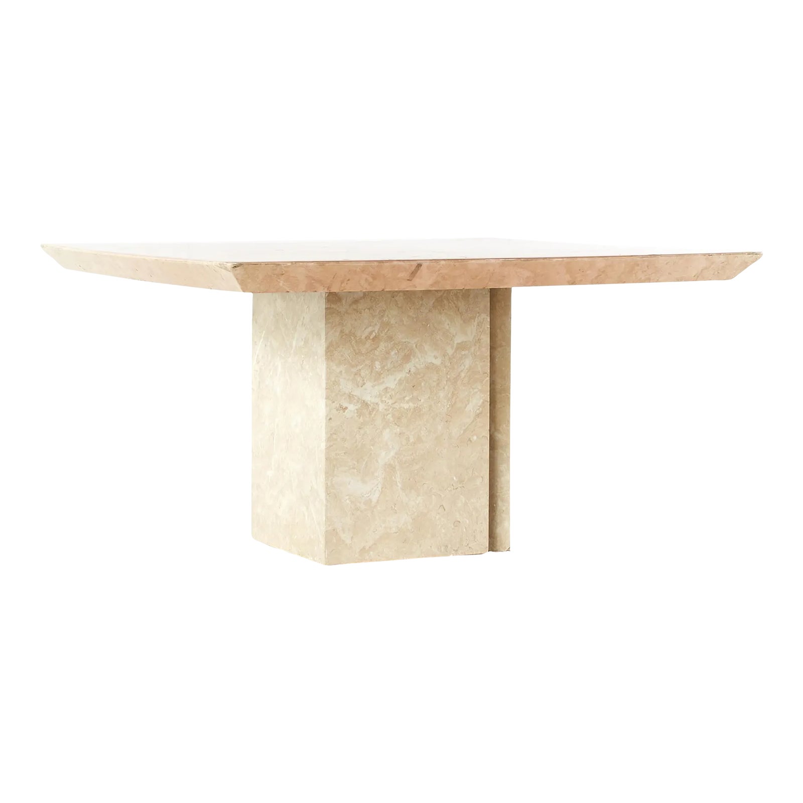 Karl Springer Style Mid Century Knife Edge Table | Chairish