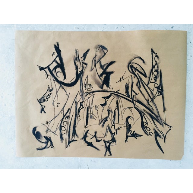 "Zanzibar"An Original Charcoal Drawing by Erik Sulander on Paper 22 X ...