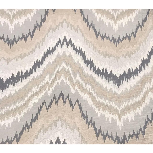 Kravet Couture Modern Flame Stitch Pewter 34559-1611 Desigenr Fabric ...