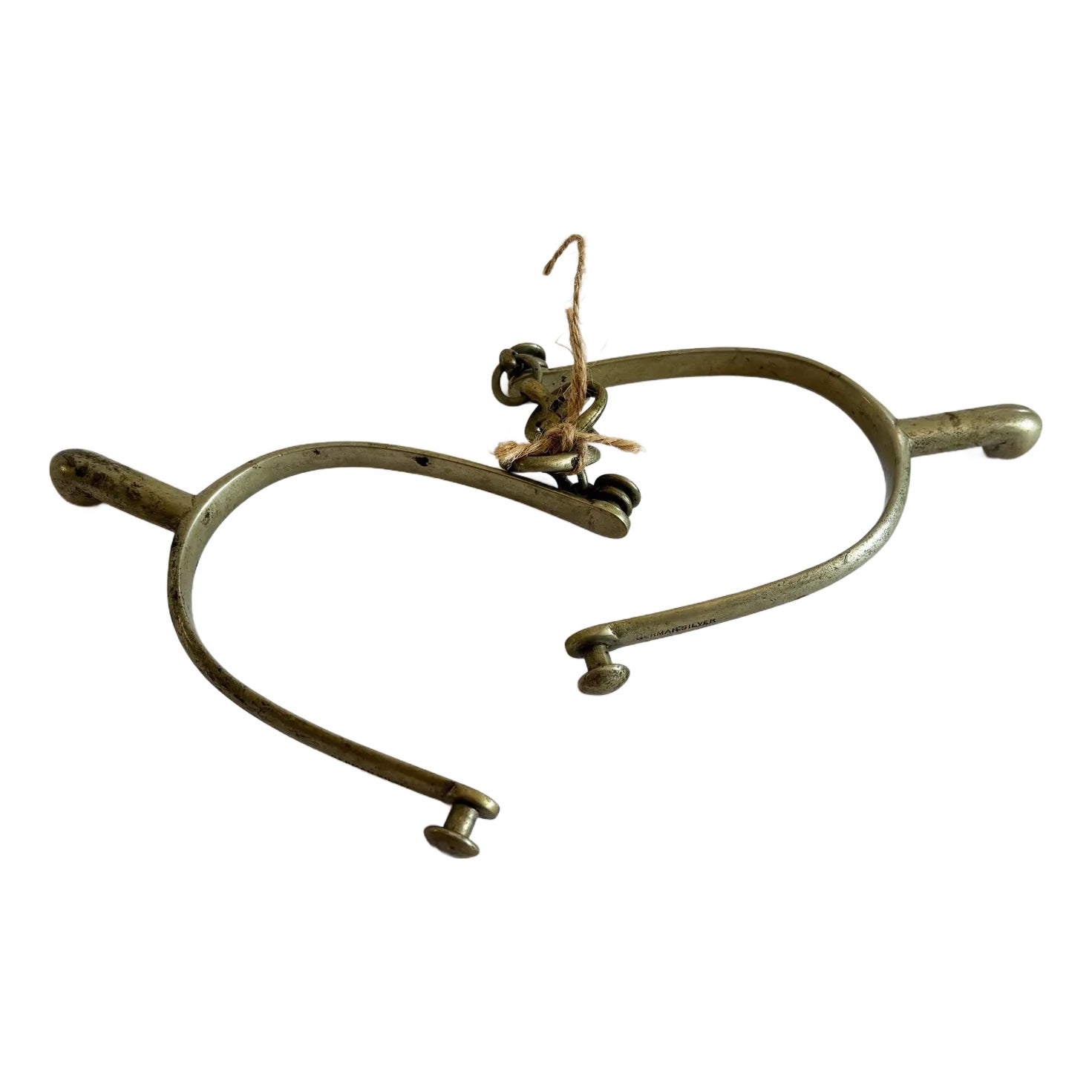 1950s Vintage German Silver Spurs- Set of 2 | Chairish