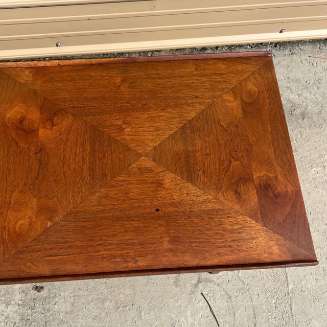 Mid-Century Modern walnut rectangular coffee table | Chairish
