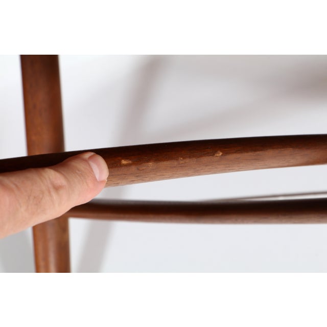 1960s Mid Century Modern Walnut Drexel Parallel Round Coffee Table by ...