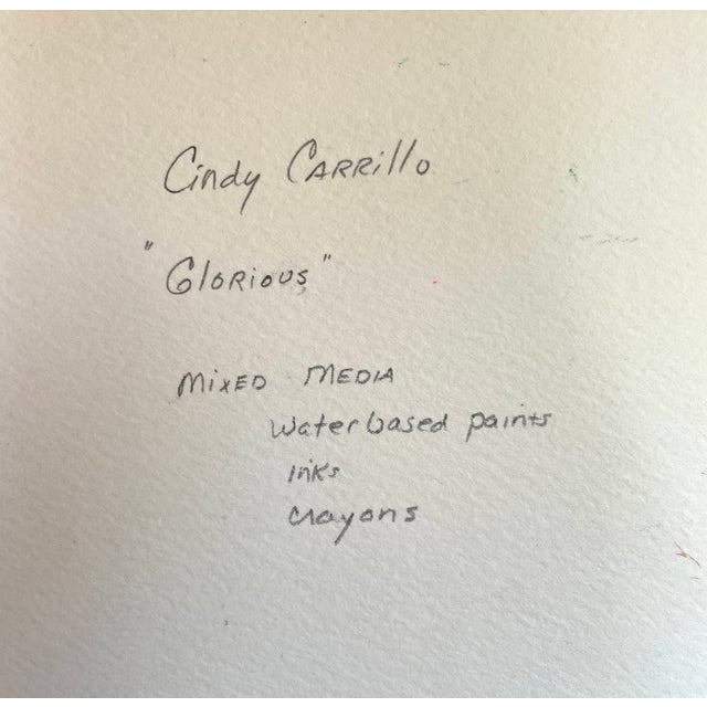 “Glorious” an Original Acrylic Painting by Cindy Carrillo on Arches ...