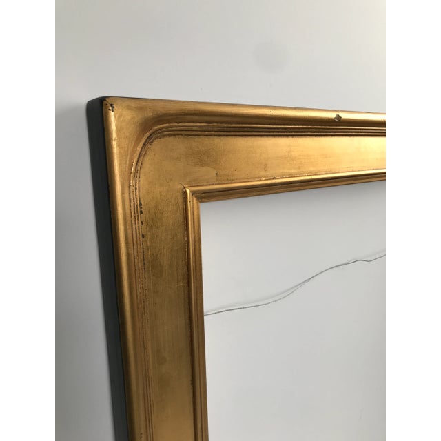 Vintage Gold Metal Leaf Frame | Chairish