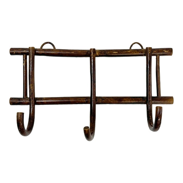 Vintage Bentwood Three Prong Wall Hook | Chairish