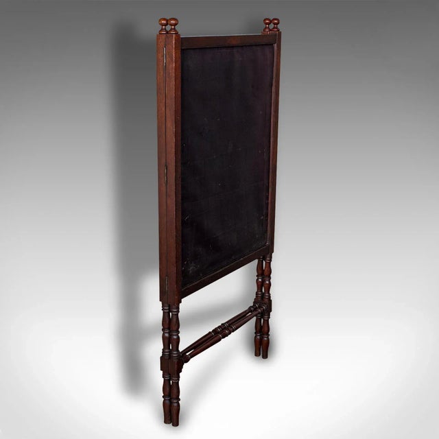 1850's Antique Bi-Fold Decorative Screen | Chairish