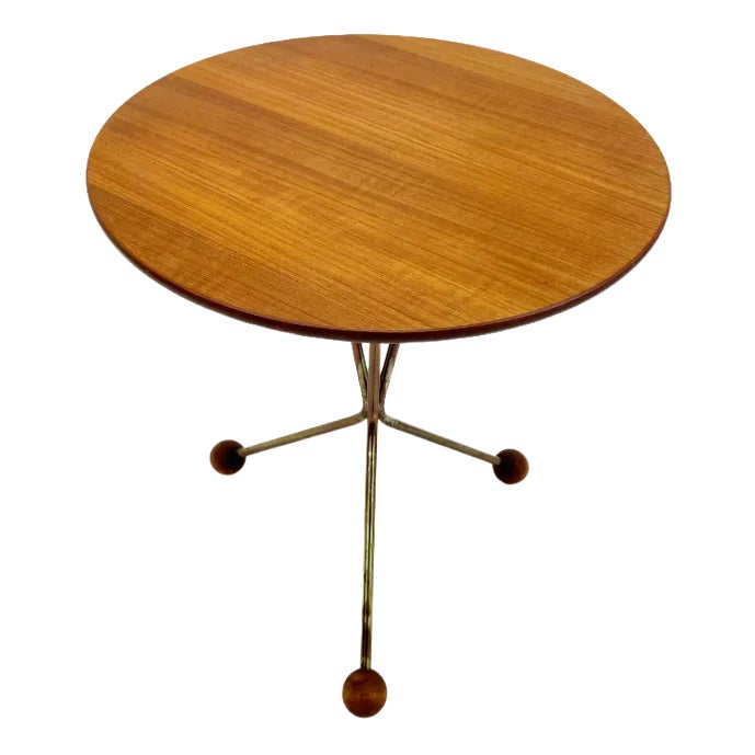 Mid-Century Atomic Side Table by Albert Larsson for Alberts Tibro ...