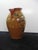 Eldreth Pottery Slip Decorated Redware Vase | Chairish