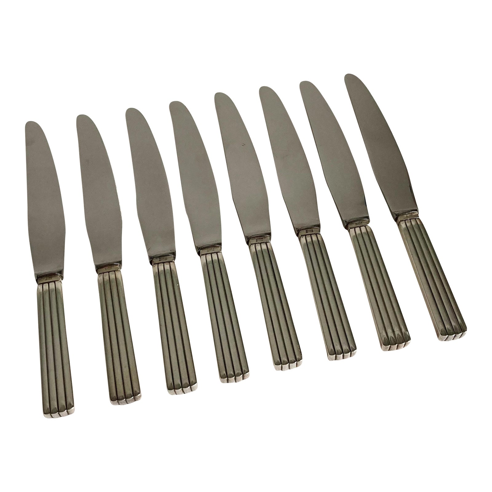 Mid 20th Century Georg Jensen Bernadotte Dinner Knife Short Handle ...