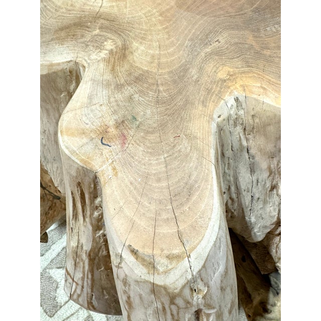 Cypress Natural Wood Coffee Table | Chairish