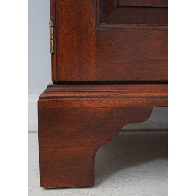 Stickley Raised Panel Mahogany Bedroom Armoire Wardrobe | Chairish