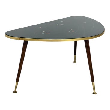 Mid-Century Modern Kidney-Shaped Coffee Table | Chairish