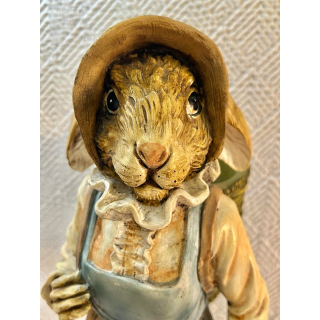Early 2000’s Mrs Rabbit Cast Resin Figurine Styled After Henri Chrisdon ...