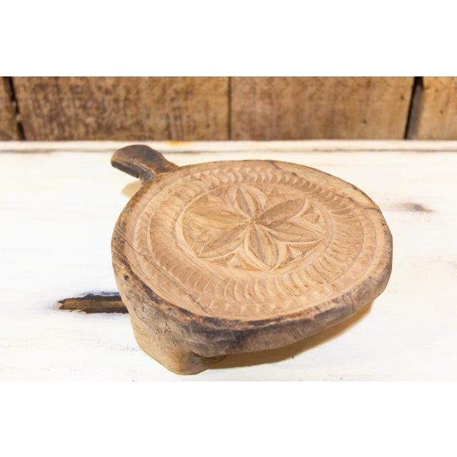 Mid 20th Century Hena Nepalese Carved Lotus Chakla Stand | Chairish