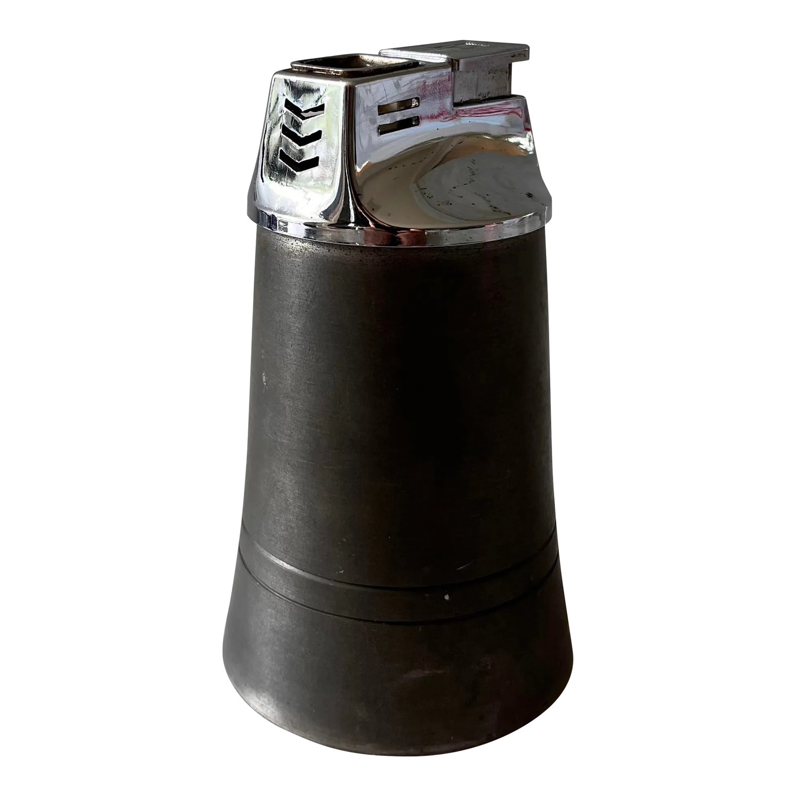 Vintage Jyde - Kunst Danish Pewter Table Lighter | Chairish