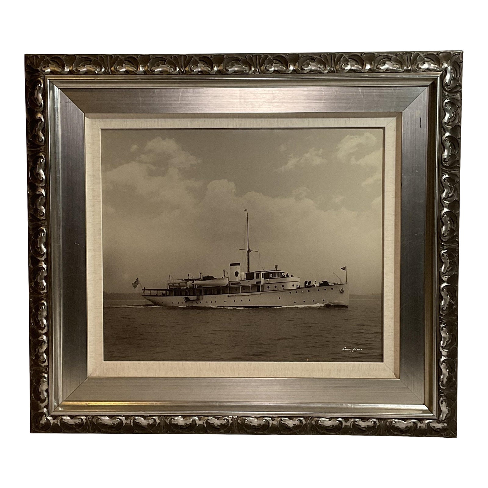 Yacht Caritas Photograph from Famous Marine Photographer Edwin Levick ...