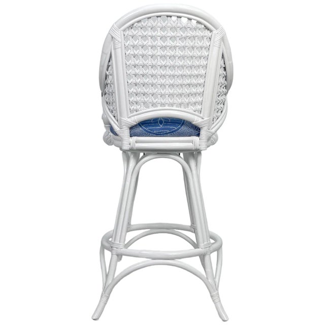 Rattan&Cane Bar Stools | Chairish