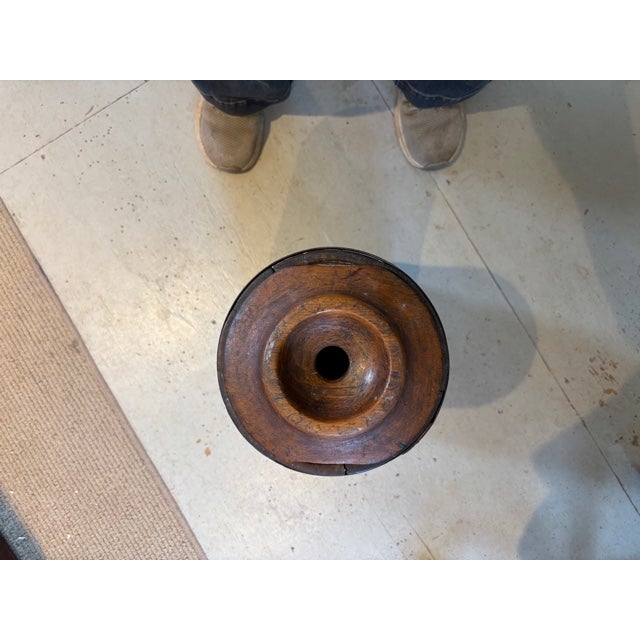 Farmhouse Heritage Butter Churn | 1800s Stave Barrel With Original ...