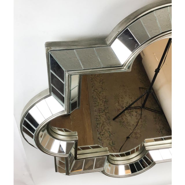 Large Statement Shard Style Wall Mirror | Chairish