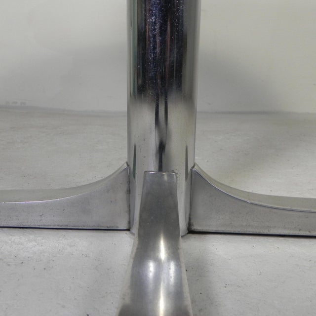 Vintage Extendable Round Dining Table, 1970s | Chairish