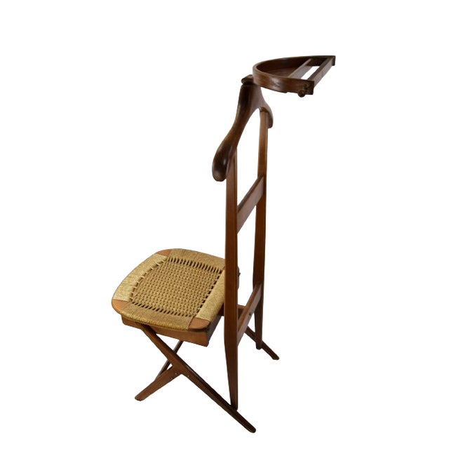 Vintage Ica and Luisa Parisi Style Butler Chair | Chairish