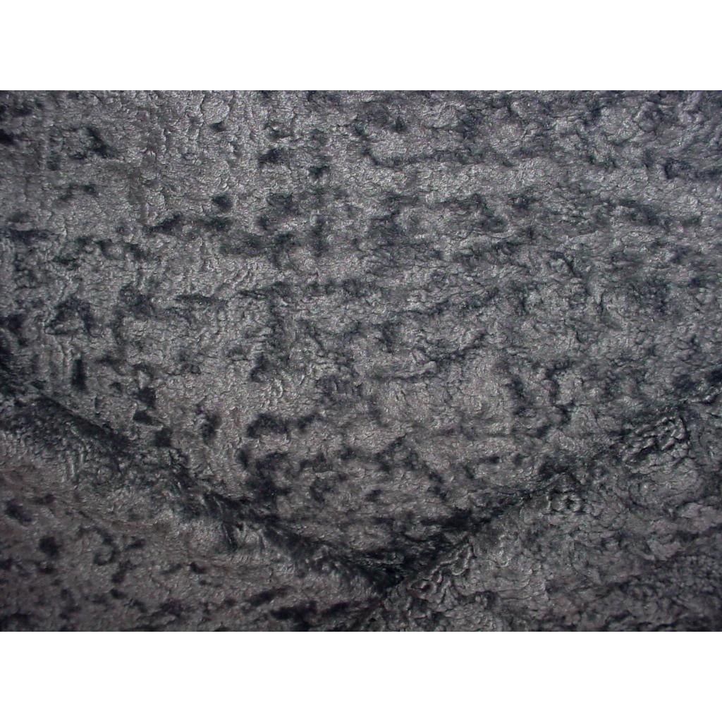 Pindler 7064 Lofty Wolf Solid Pewter High Pile Shag Velvet Upholstery ...