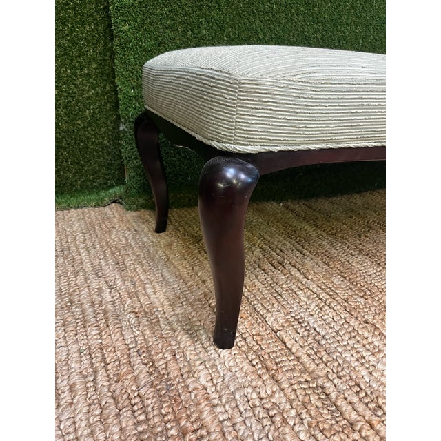 Barbara Barry Contemporary Celadon Green Bench | Chairish