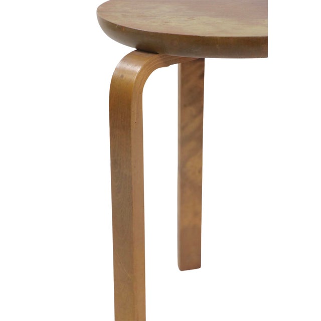 Swedish Made Taboret Table in the Style of Aalto | Chairish