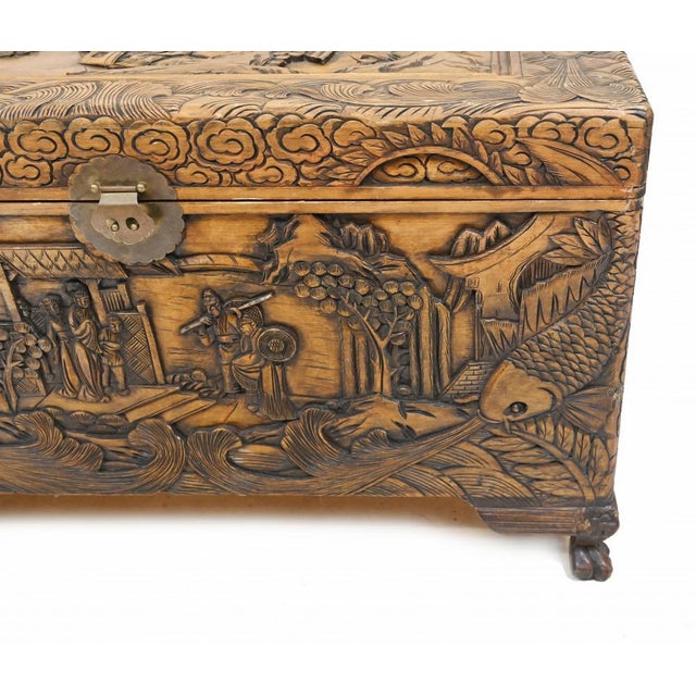 Antique Camphor Box, 1930 | Chairish