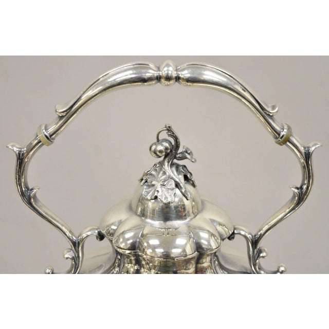 Antique Reed & Barton Winthrop Silver Plate Art Nouveau Floral Repousse ...