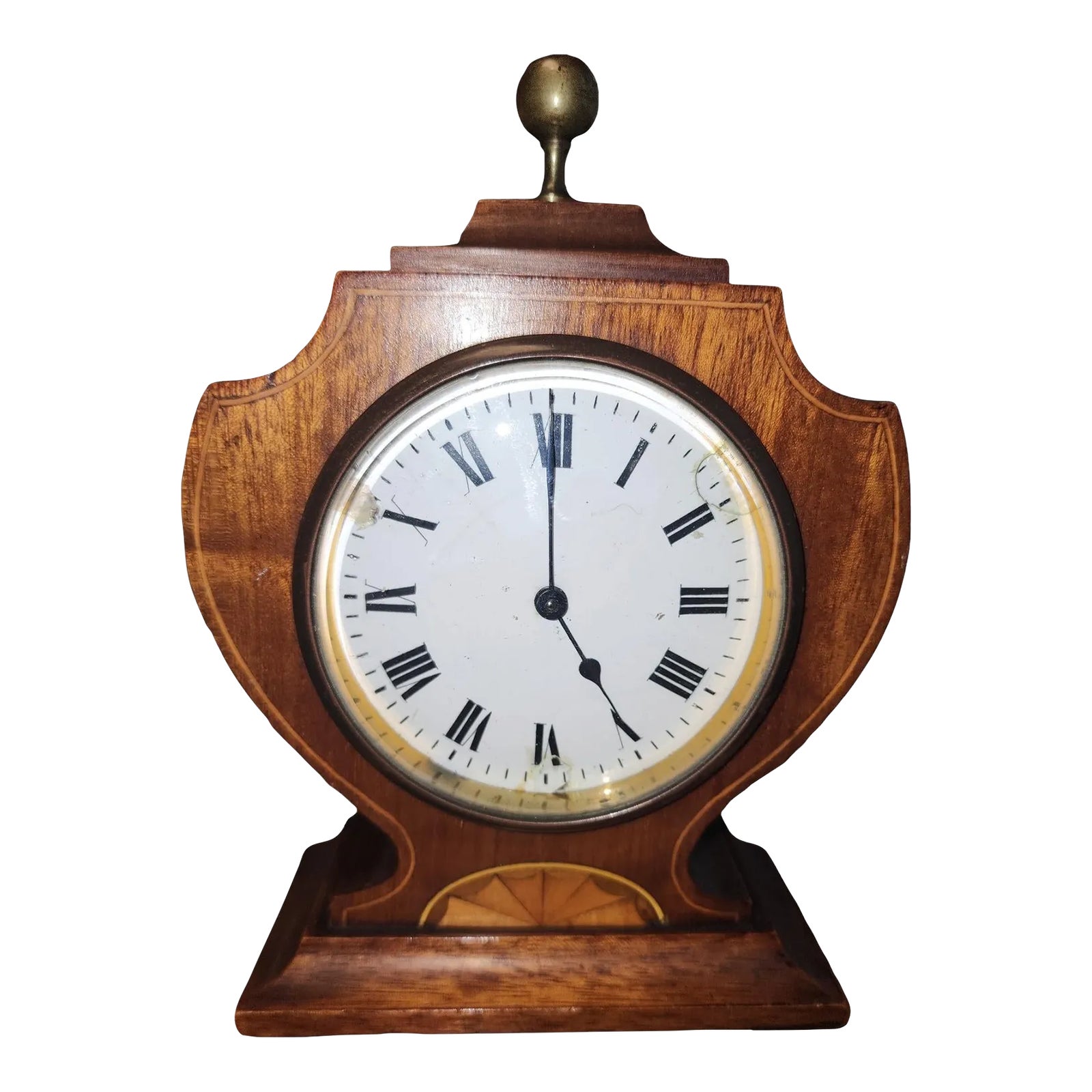 1912 French Duverdrey & Bloquel Mahogany Clock With Sandoz Freres ...