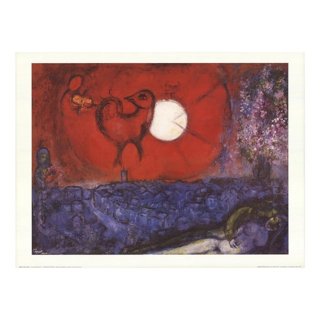 Marc Chagall the Night of Vence, 1994 | Chairish