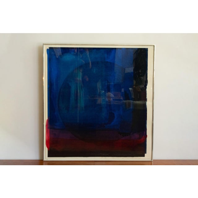 Late 20th Century Thomas W. Benton Monochromatic Modern Monotype ...