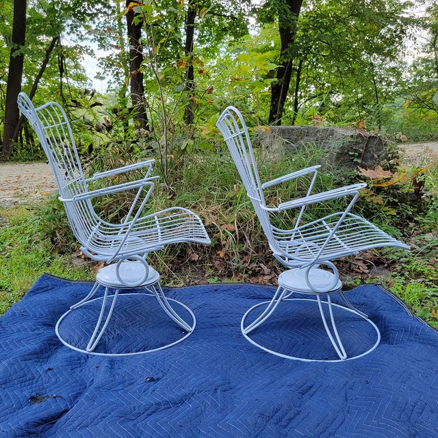 Vintage homecrest swivel rocker chair store