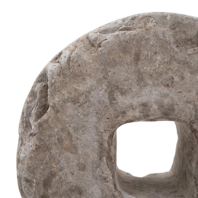 Chinese Prosperity Stone Disc, circa 1900 | Chairish