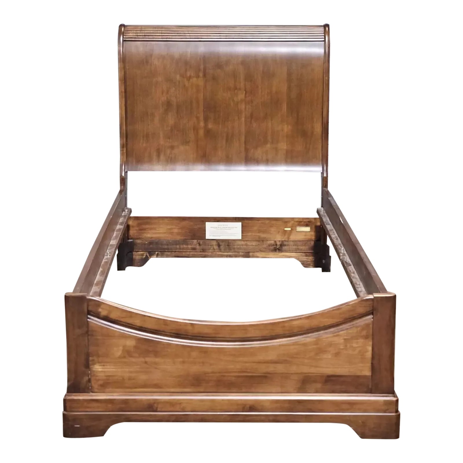 Stickley Antiquities Collection Solid Cherry Twin Bed Frame | Chairish