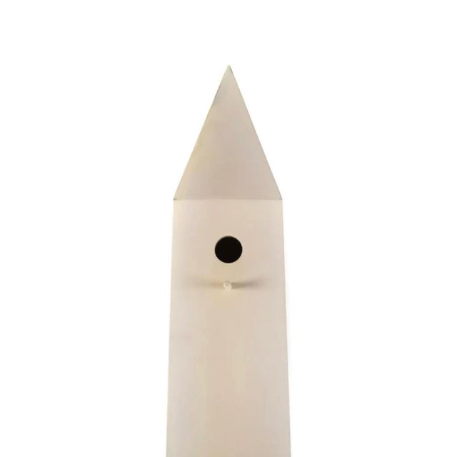 20th Century Post Modern Obelisk Form Birdhouse | Chairish