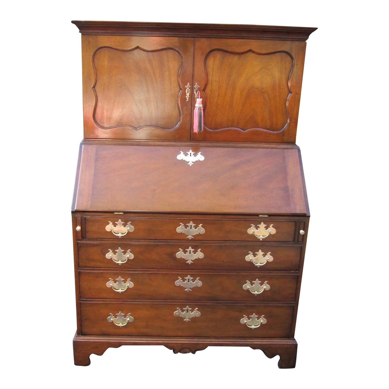 1970s Kittinger Cw-1 Secretary Desk | Chairish