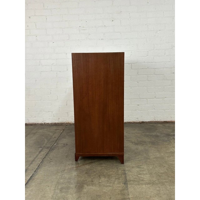1960s Highboy in Dark Walnut by Red Lion | Chairish