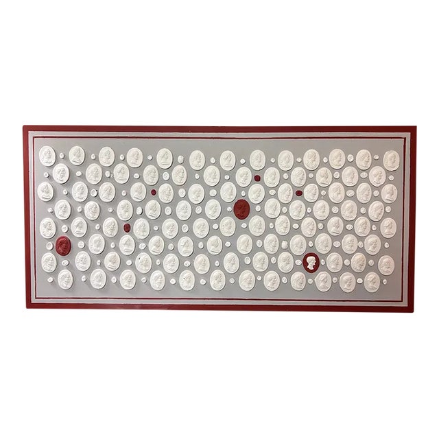 Architectural Grand Tour Revival Style Wall Hanging Panel With Roman ...